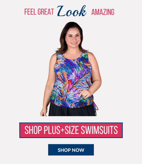 Plus Size Swimwear for Women : Swimsuits Just For Us