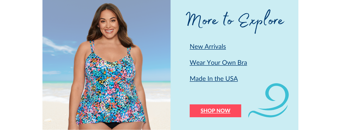 Plus Size Swimsuits, Swim Shorts, Swimdresses and Cover-ups – Swimsuits ...