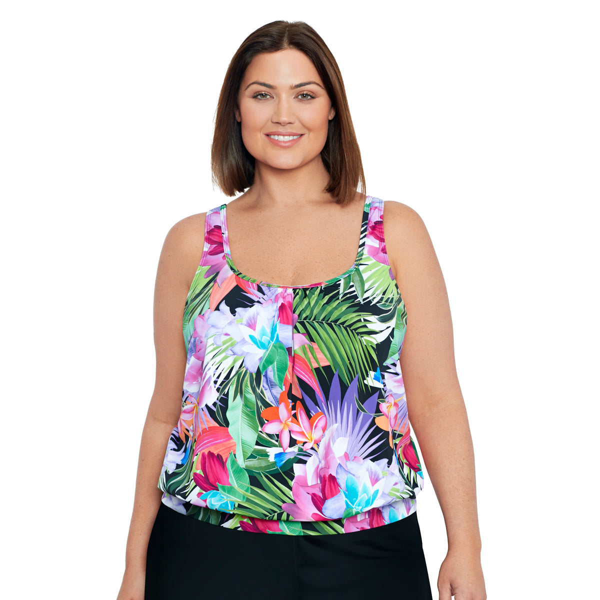 Underwire Swimsuit Top for Plus Sized Women at SwimsuitsJustForUs.com ...